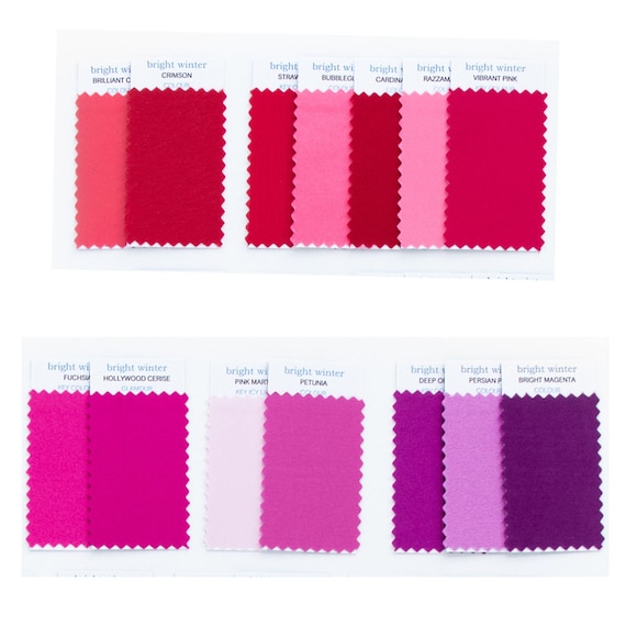 Bright Winter Color Fan