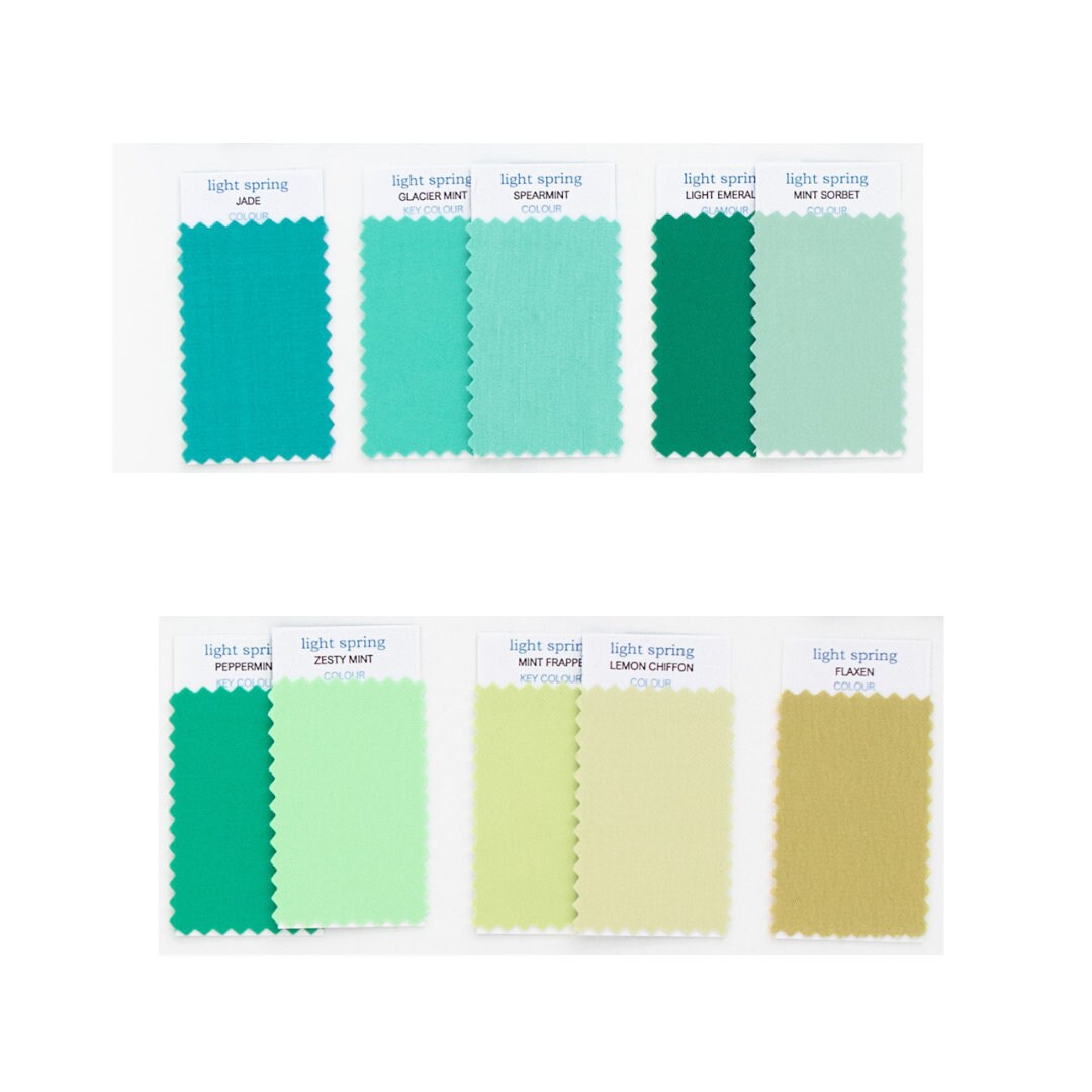 Light Spring - the ULTIMATE COLLECTION of Fifty Fabric Swatches - Etsy