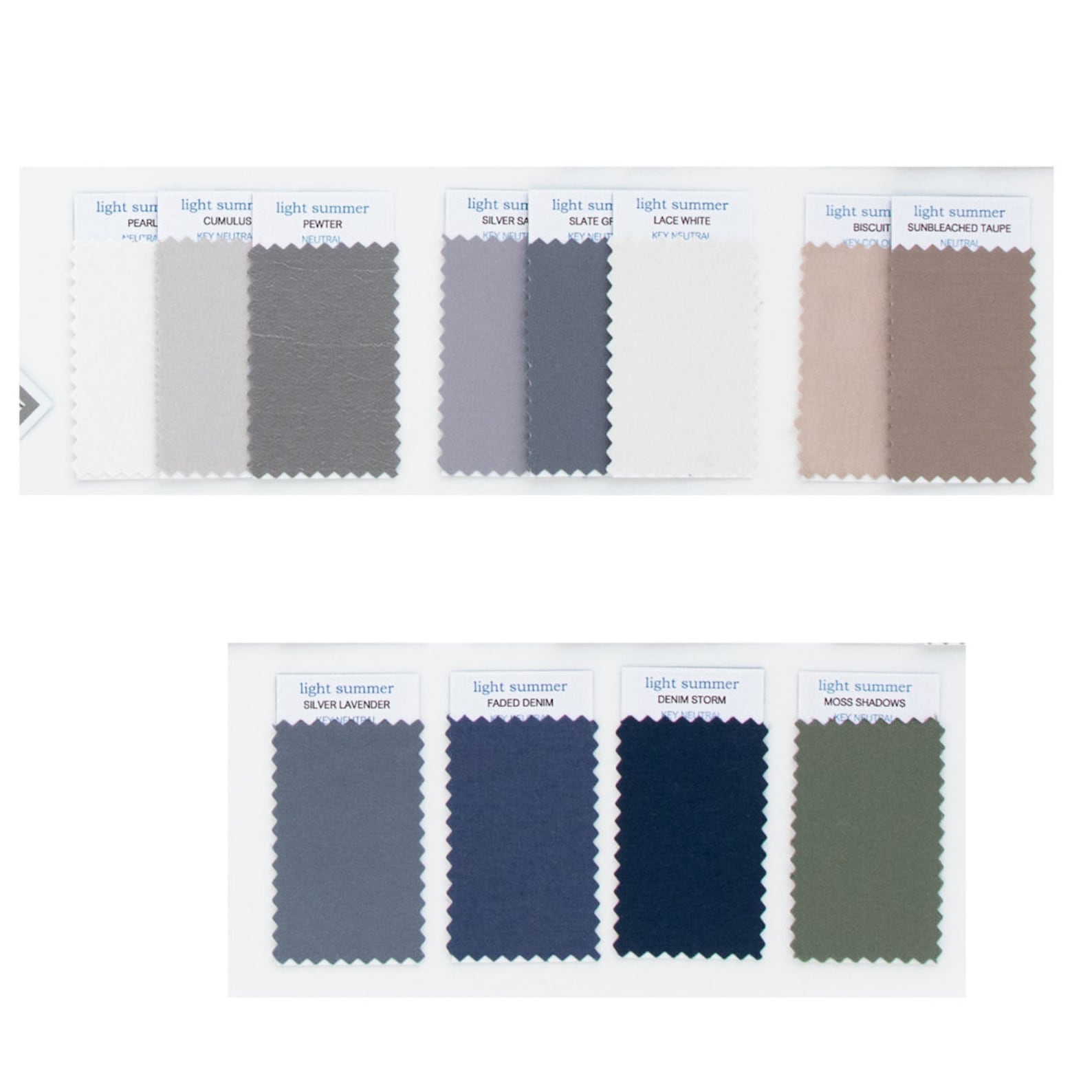 Light Summer - the ULTIMATE COLLECTION of Fifty Fabric Swatches - Etsy