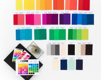 Soft Autumn the ULTIMATE COLLECTION of Fifty Fabric Swatches - Etsy