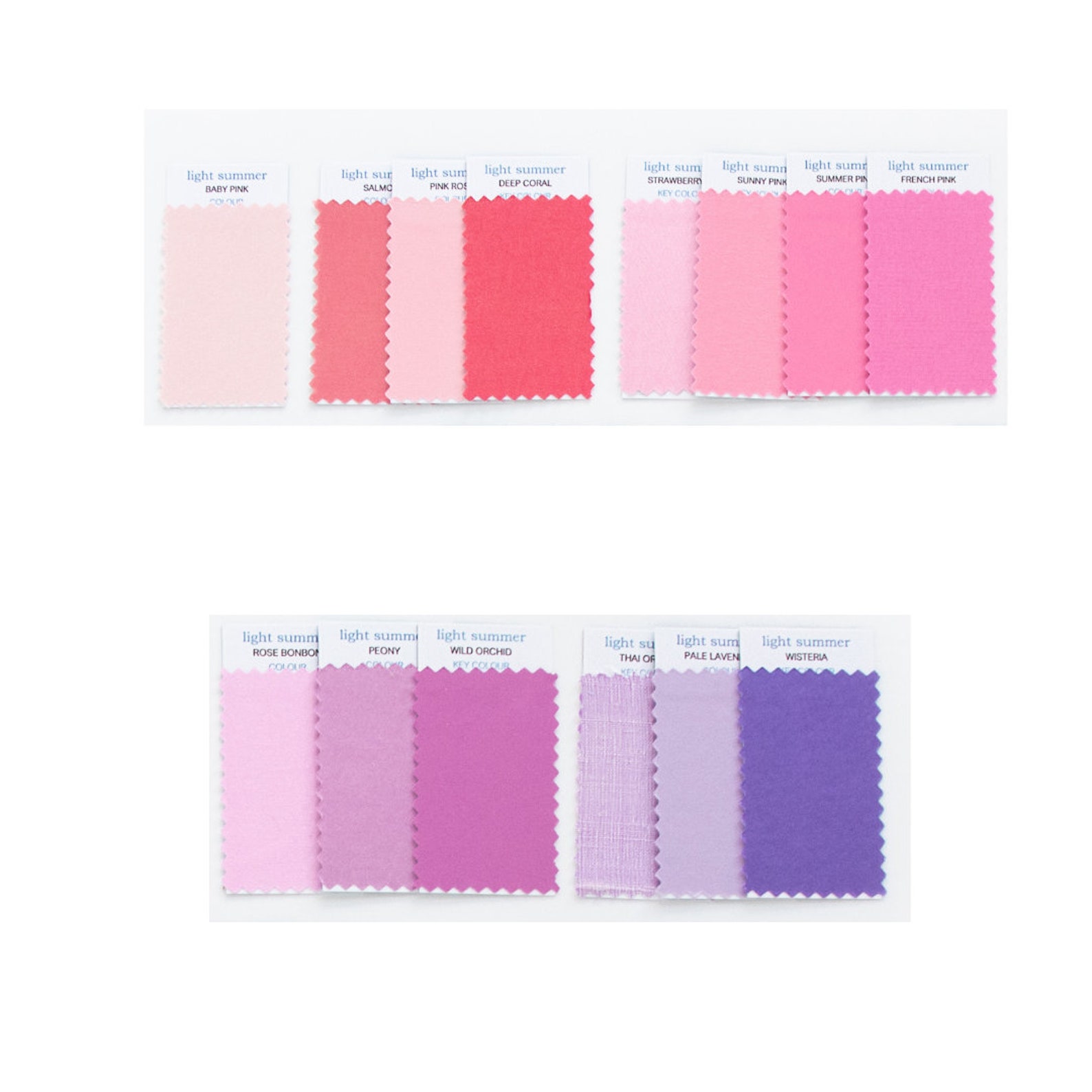 Light Summer - the ULTIMATE COLLECTION of Fifty Fabric Swatches - Etsy