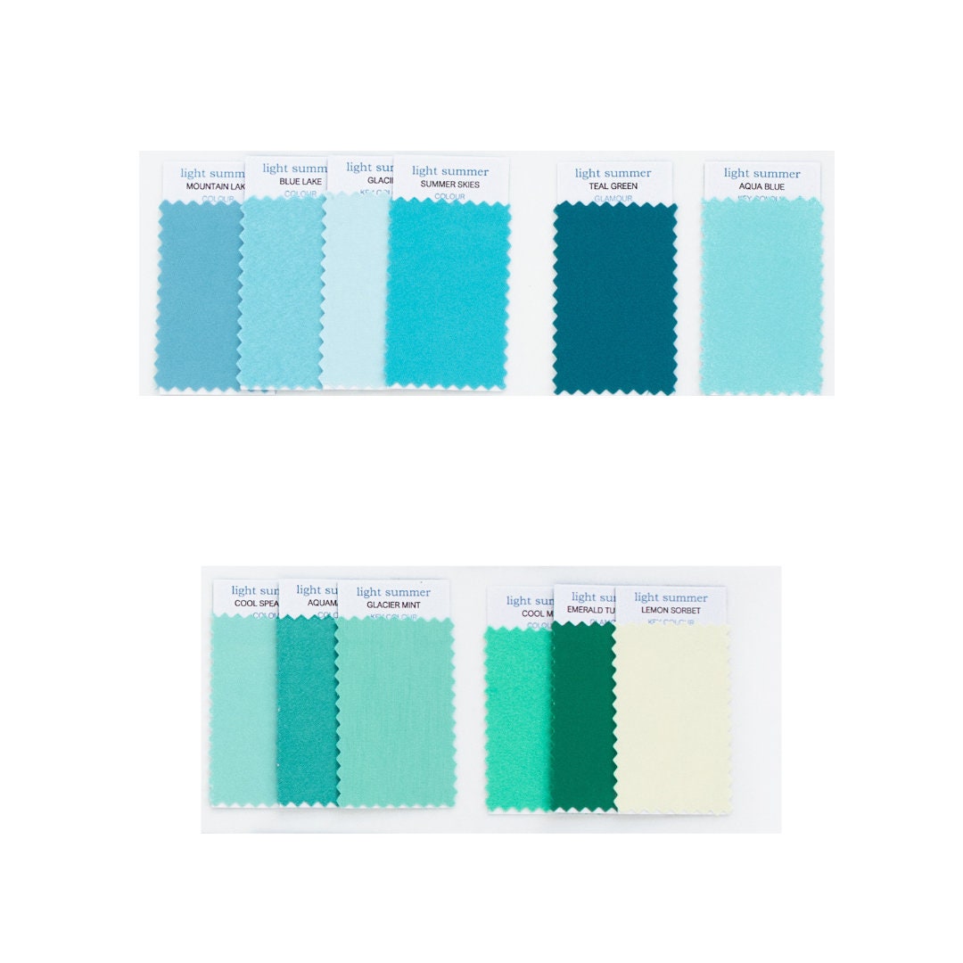 Light Summer - the ULTIMATE COLLECTION of Fifty Fabric Swatches - Etsy