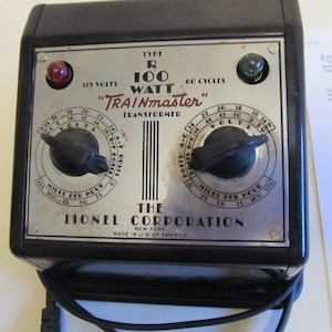 Lionel Type R Transformer and Instruction Sheet - Etsy