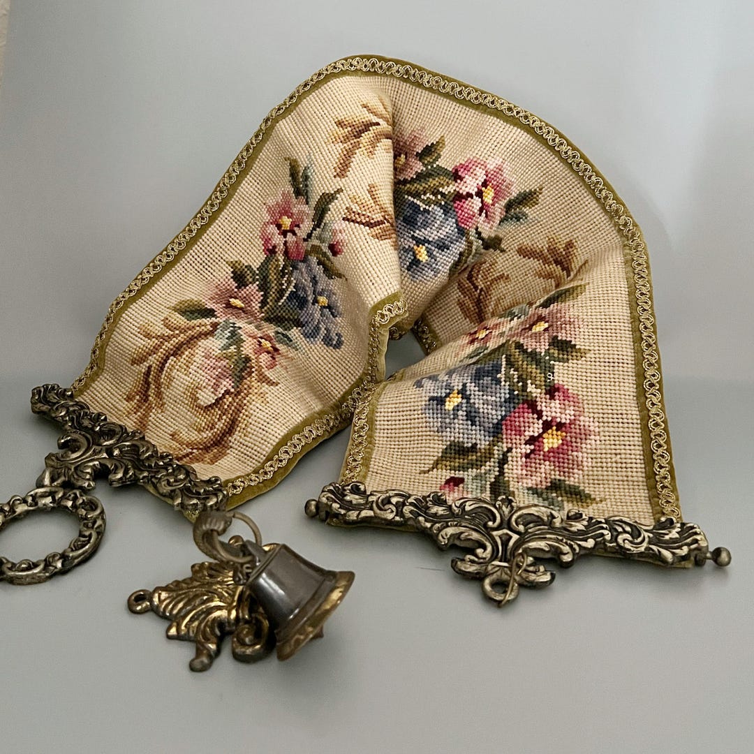 Bell Pull Tapestry With Brass Bell and Brass Fittings Wall Hanging ...