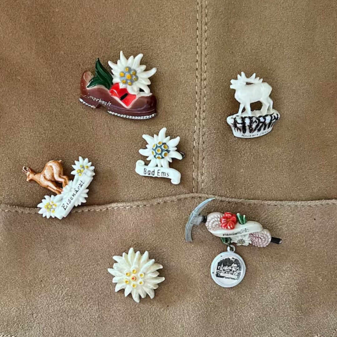 Traditional German Hat Pin -vintage Octoberfest Hat or Jacket Pin ...