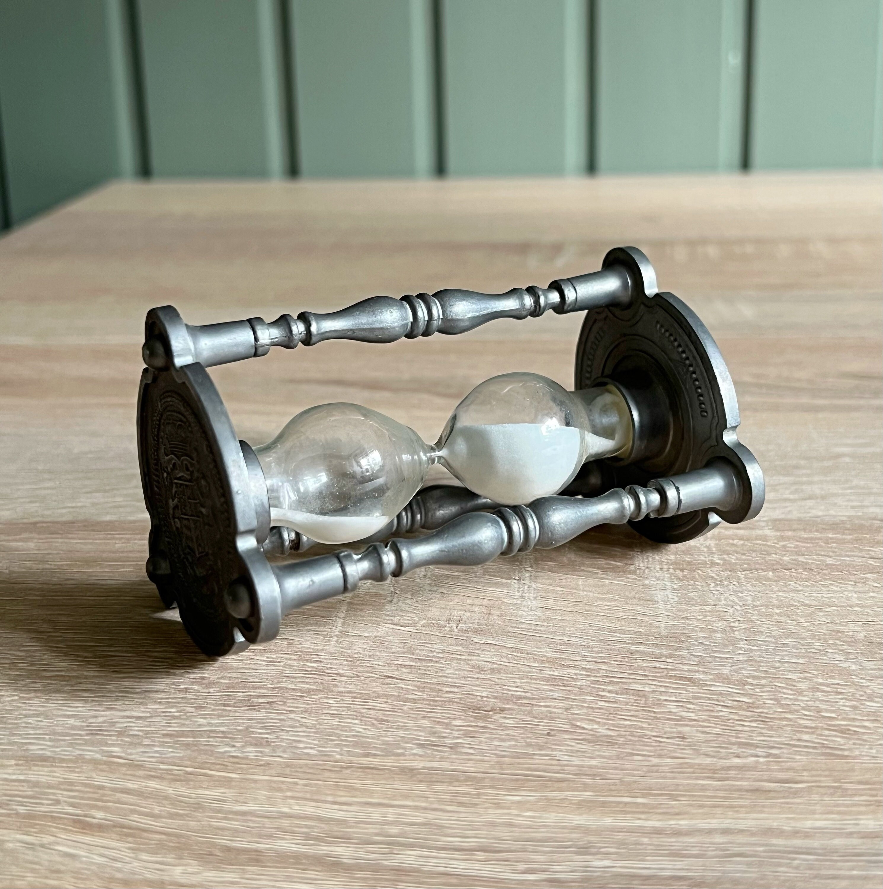 Bavarian Heraldic Hourglass Coat of Arms Zinn Sand Timer - Etsy