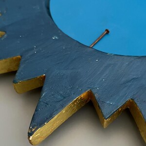 Celestial Mirror 10” - Celestial Sun Moon Star Wall Mirror Vintage ...
