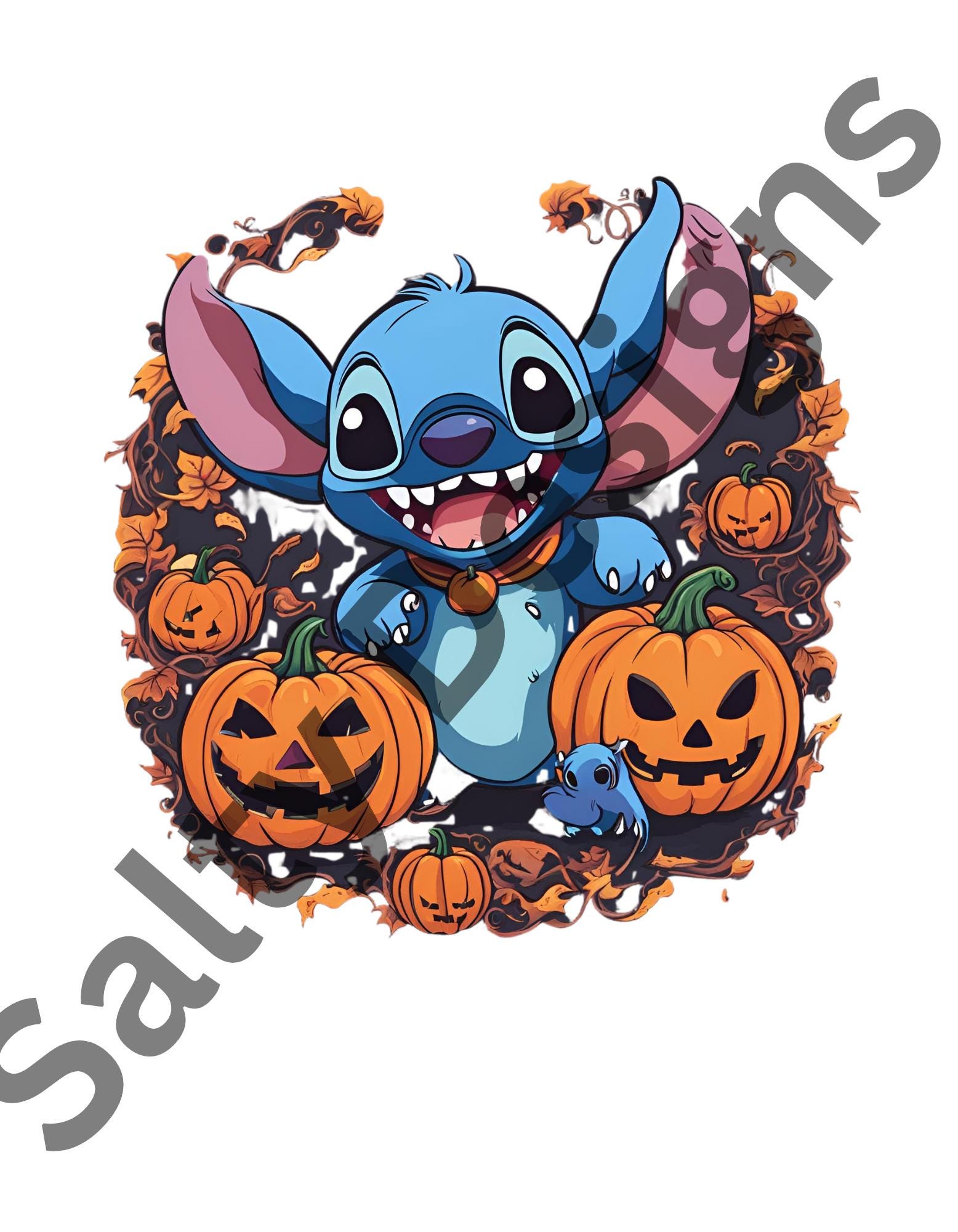 Stitch Halloween Image - Etsy