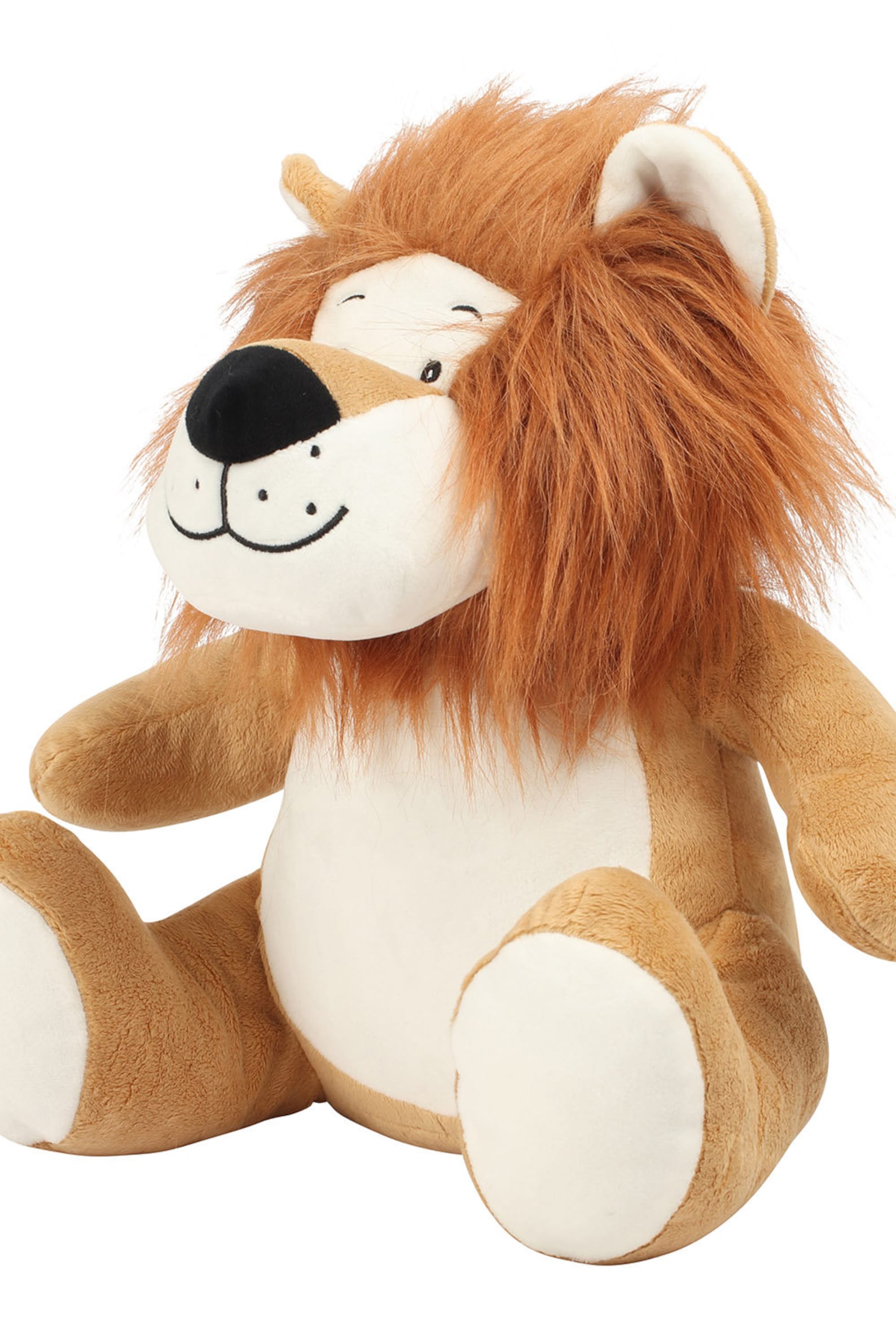 Personalised Embroidered Mumbles Lion Teddy Bear With Design - Etsy UK