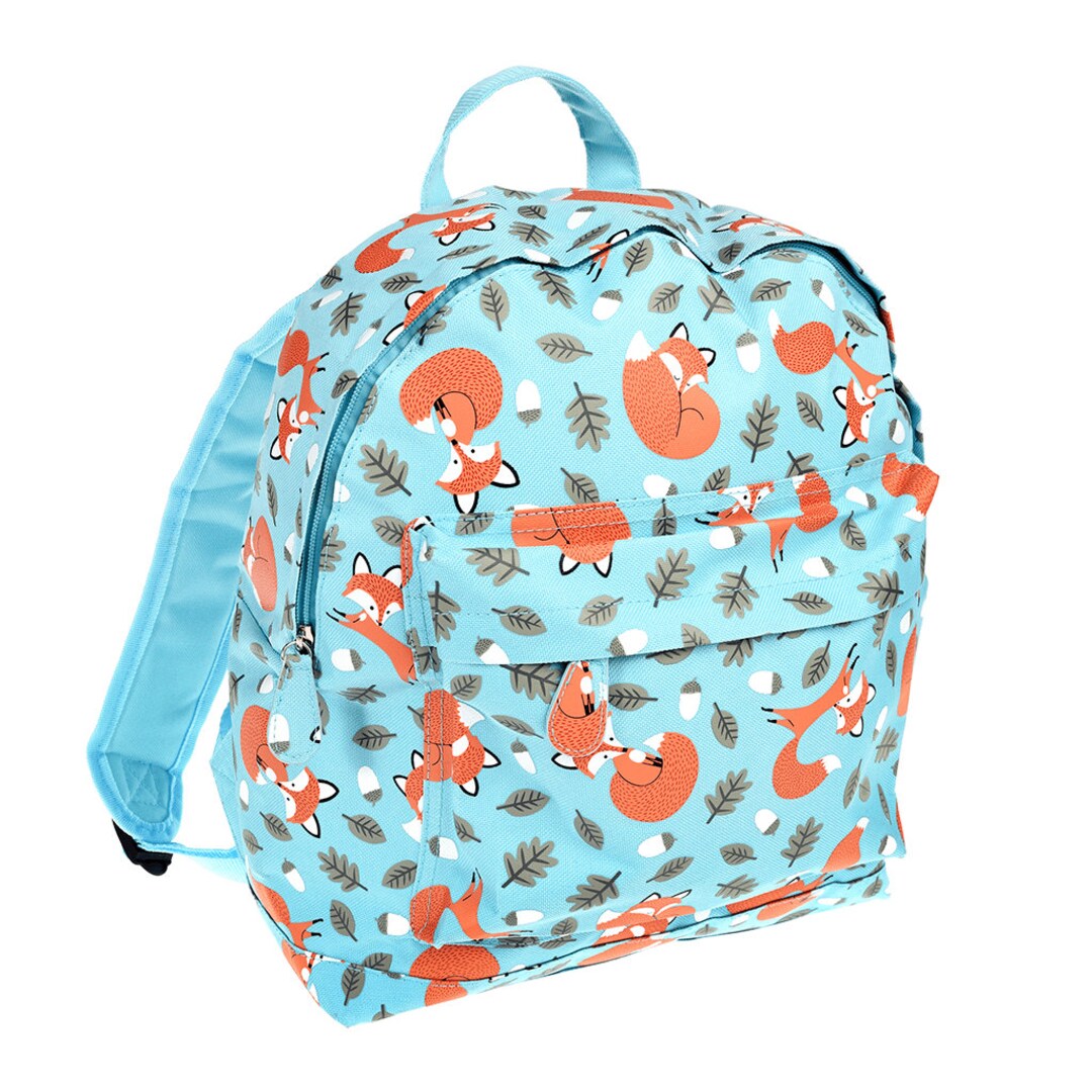 Personalised Fox Backpack for Children, School Bag, Nursery, Kids ...