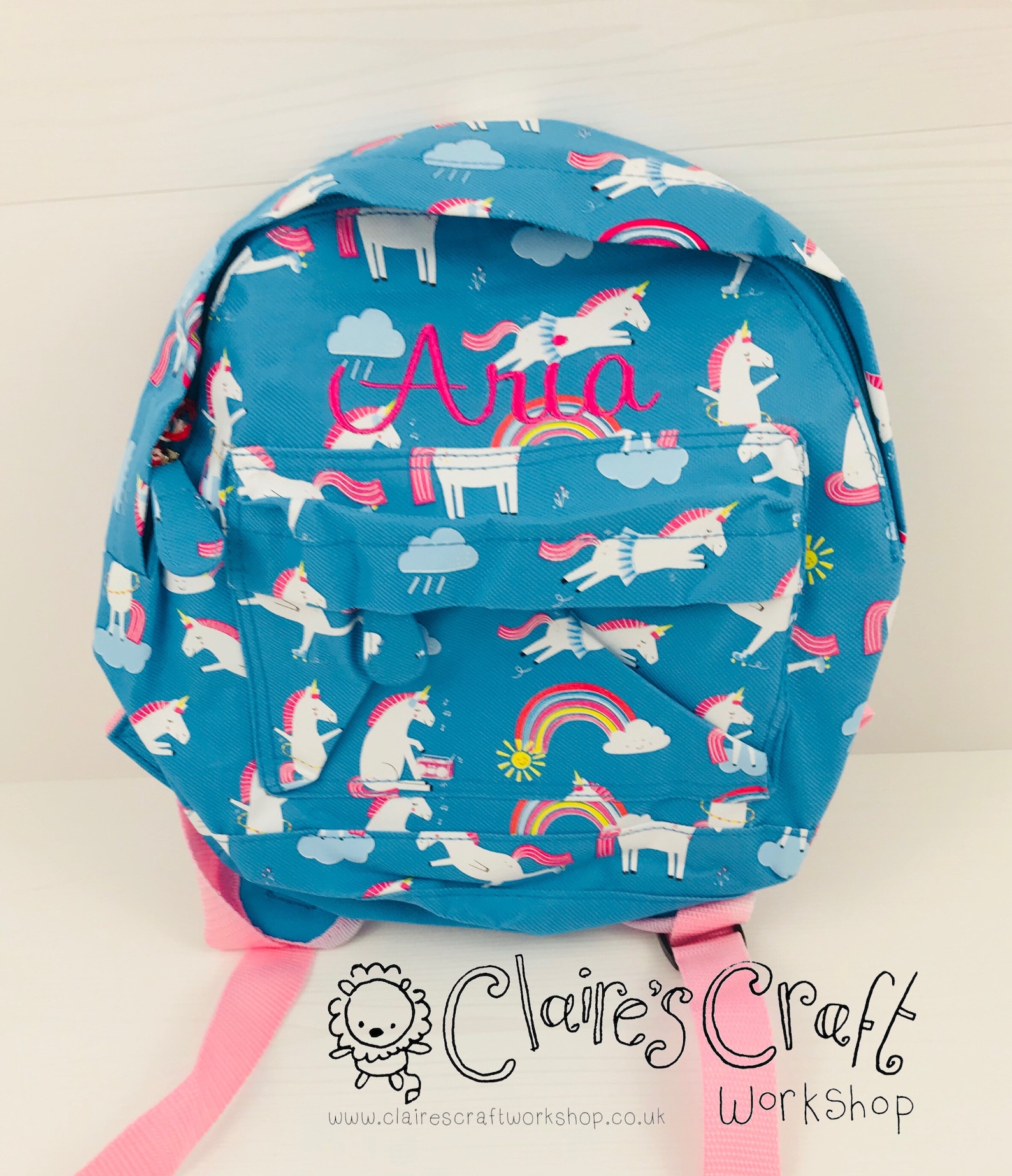 Personalised Unicorn Mini Backpack for Children School Bag | Etsy UK