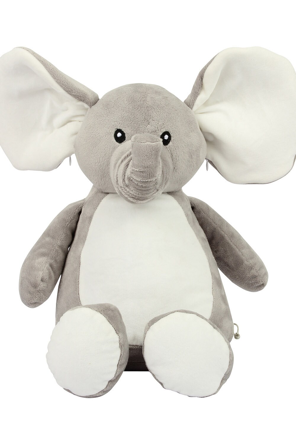 Personalised Embroidered Mumbles Elephant Teddy Bear With Design of ...