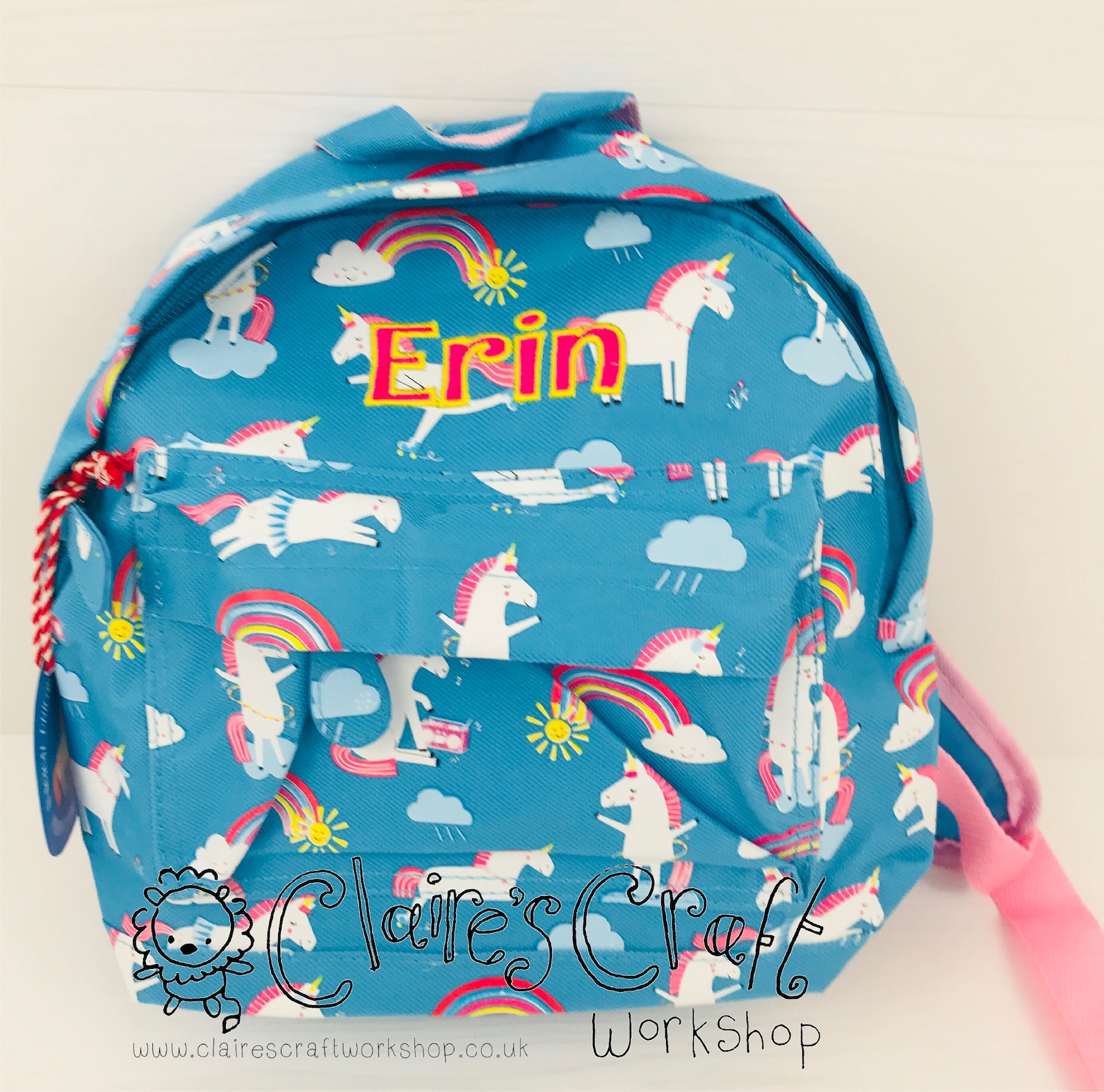 Personalised Unicorn Mini Backpack for Children School Bag - Etsy UK