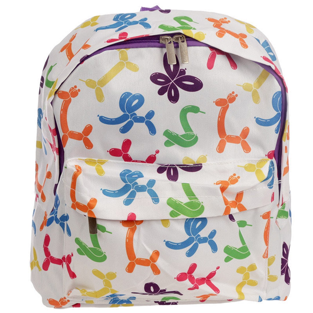 Personalised Balloon Animal Backpack for School Nursery - Etsy.de