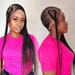 Cornrow Full Lace Braid Wig, Heart Shape Braided Lace Wigs, Heart Shape ...