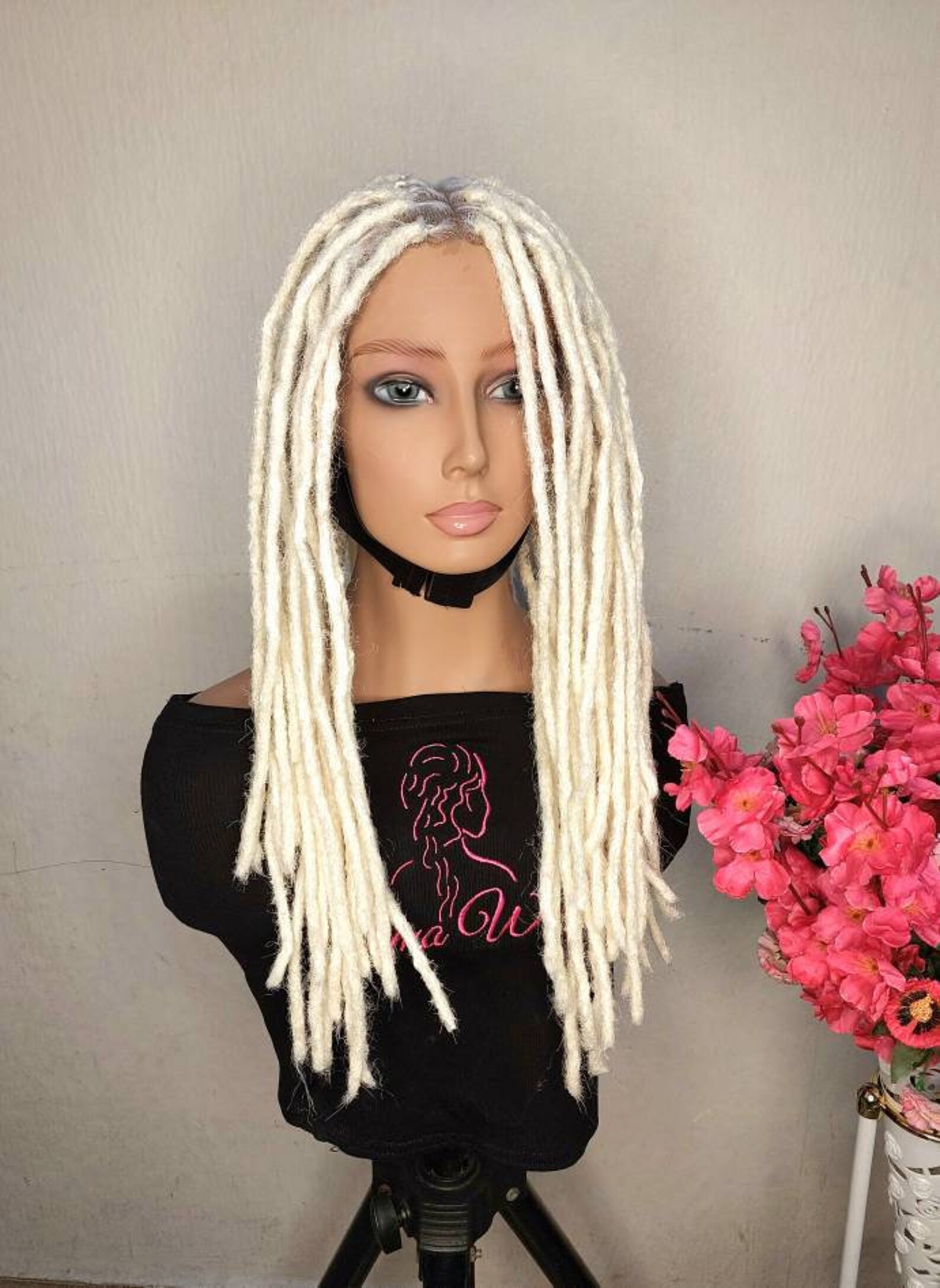 House of Dragon Dreadlock Wig White Dreadlock Wig Full Lace - Etsy