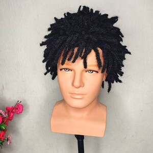 Dreadlock Braid Wigs for Black Men and Women, Costume Locs Wig ...