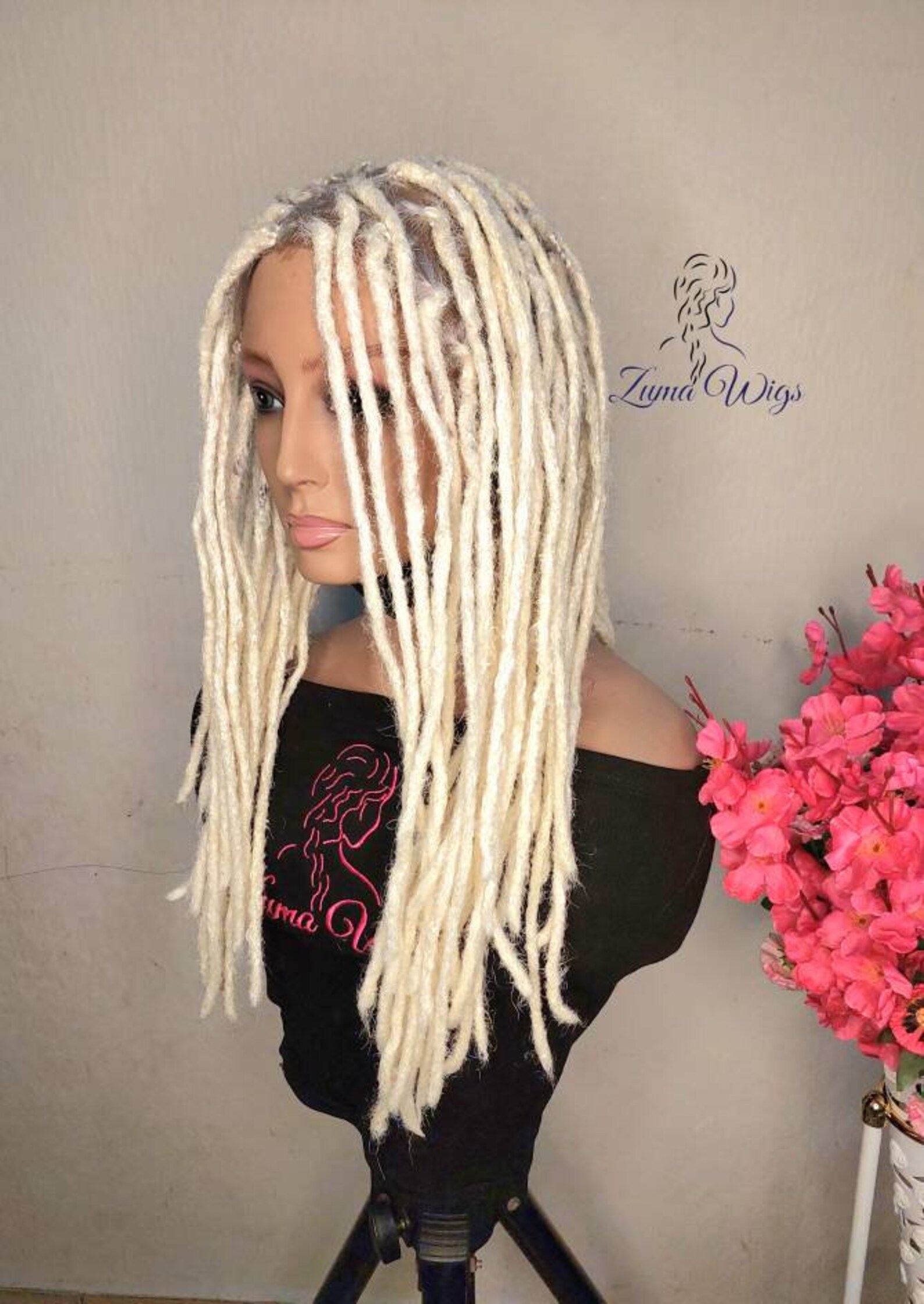 House of Dragon Dreadlock Wig White Dreadlock Wig Full Lace - Etsy
