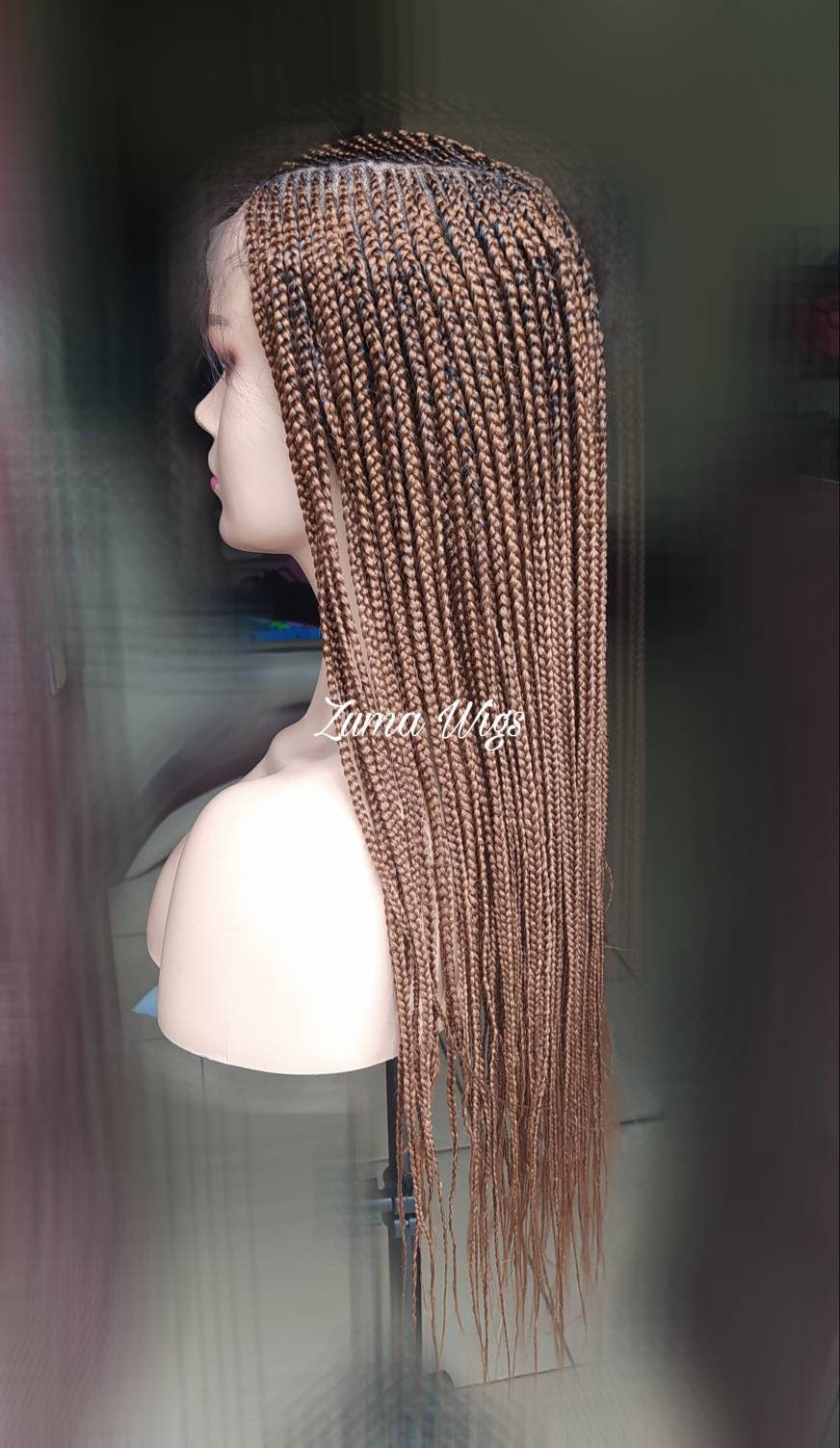 Cornrow Wig Lace Front Cornrow Braided Wig Deep C Cut | Etsy