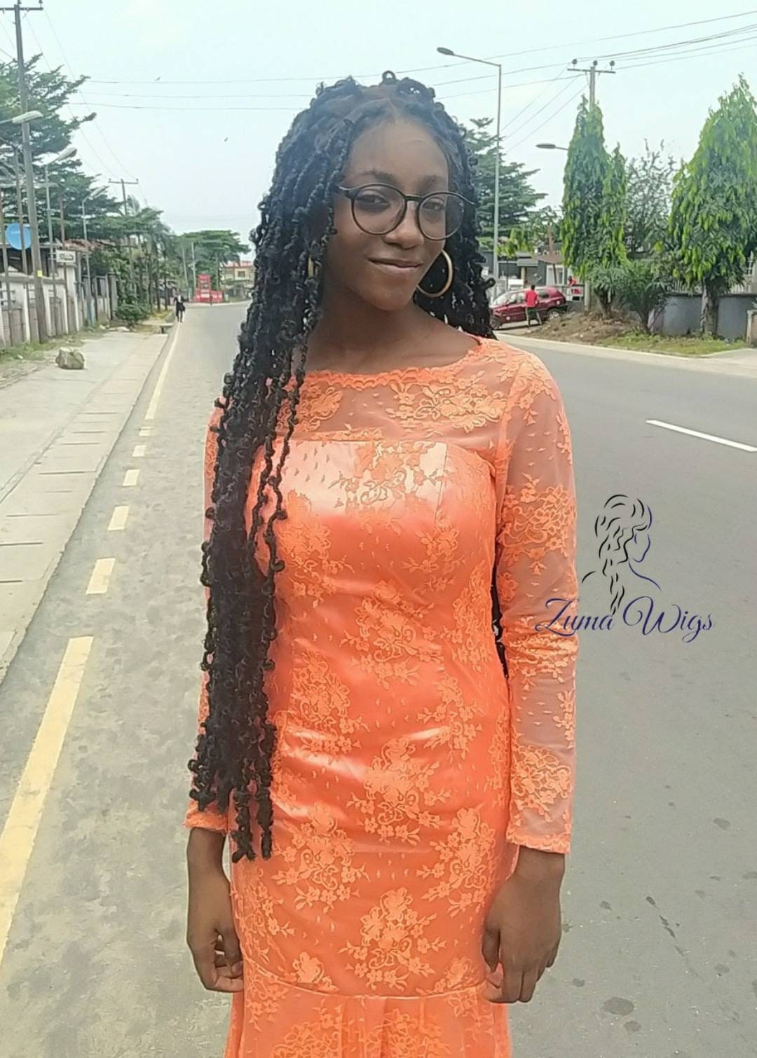 Braided Wig Long Butterfly Locs Wig Full Lace Distressed Locs Wig - Etsy