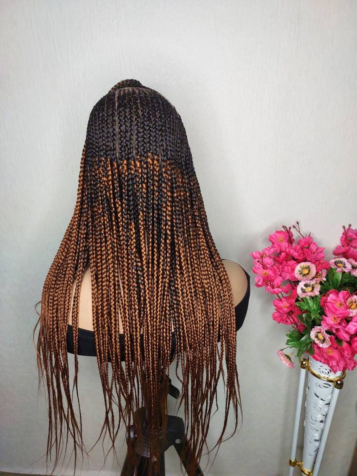 Cornrow Braid Lace Wig Cornrow Braided Wig - Etsy