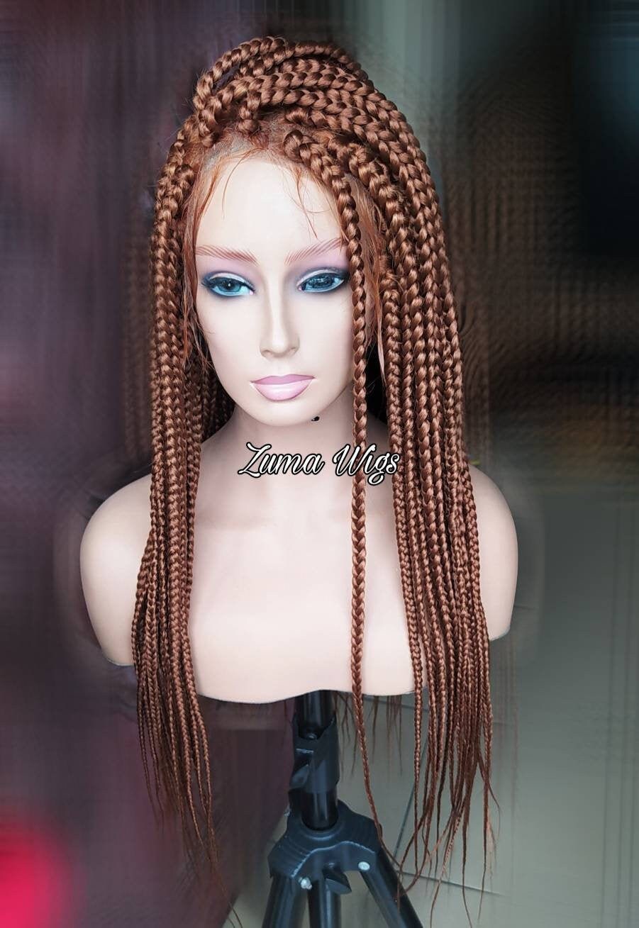 Box Braids Wig Full Lace Box Braid Wig Lace Front Braids Wig - Etsy