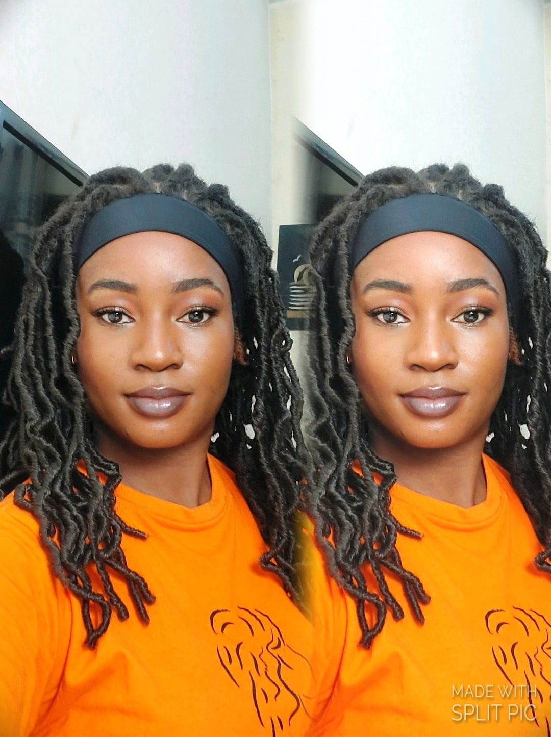 Band Wig Lace Locs Wig 14" Locs Wig, Faux Locs, #4 Medium Brown - Etsy