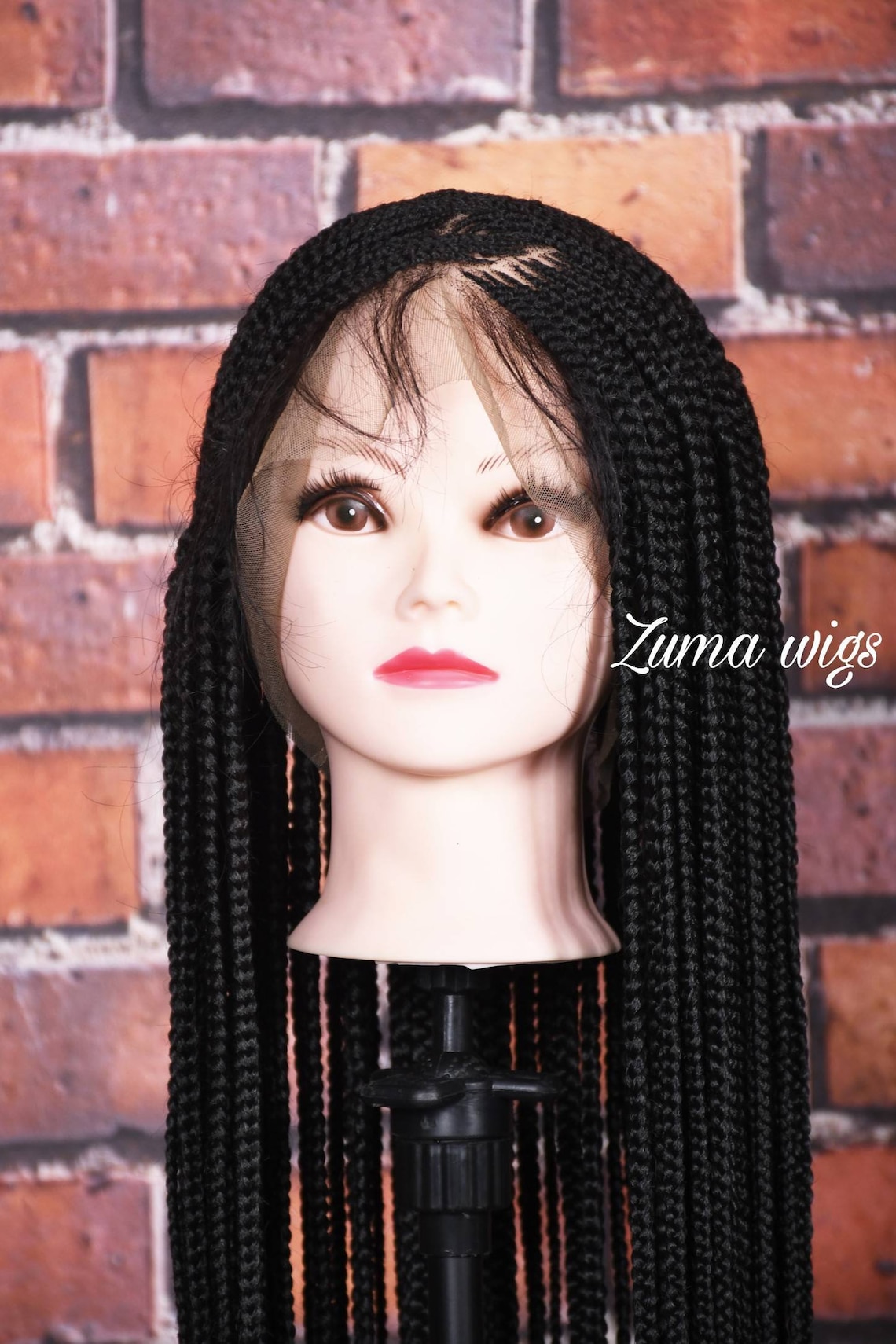 Cornrow braided wig cornrow wig | Etsy