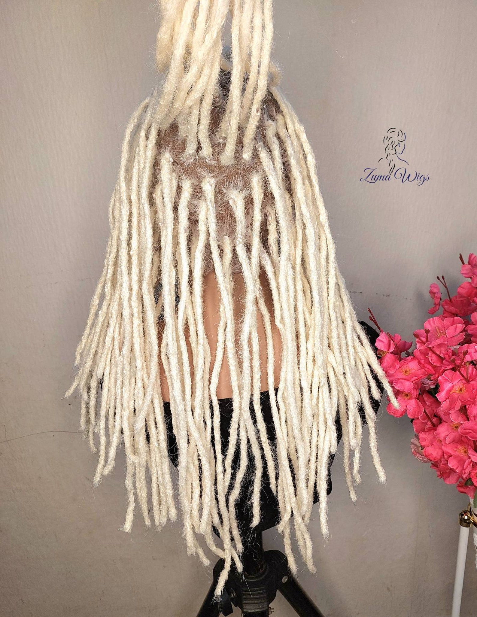 House of Dragon Dreadlock Wig White Dreadlock Wig Full Lace - Etsy