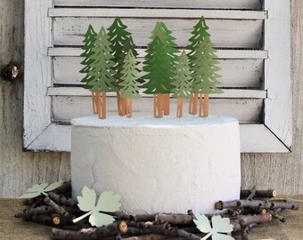 Cake topper tree | Etsy