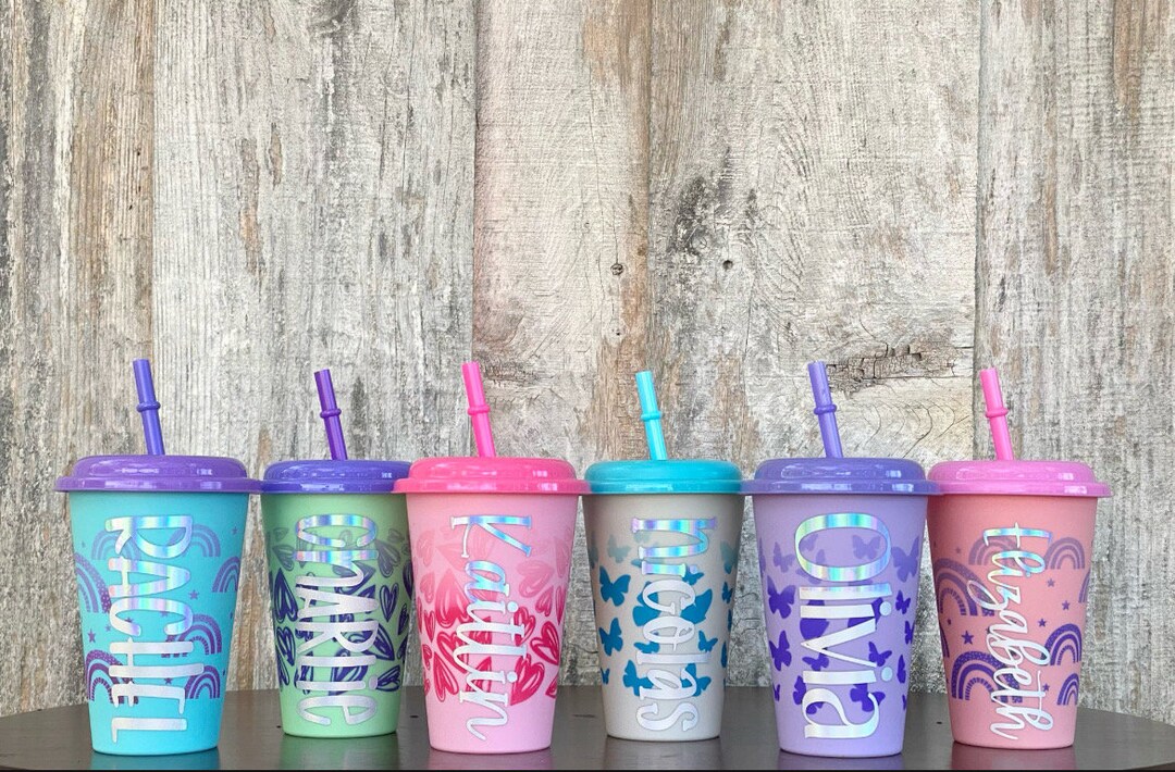 12oz Personalized Design Appearing Color Changing Kids Cups Cups for ...