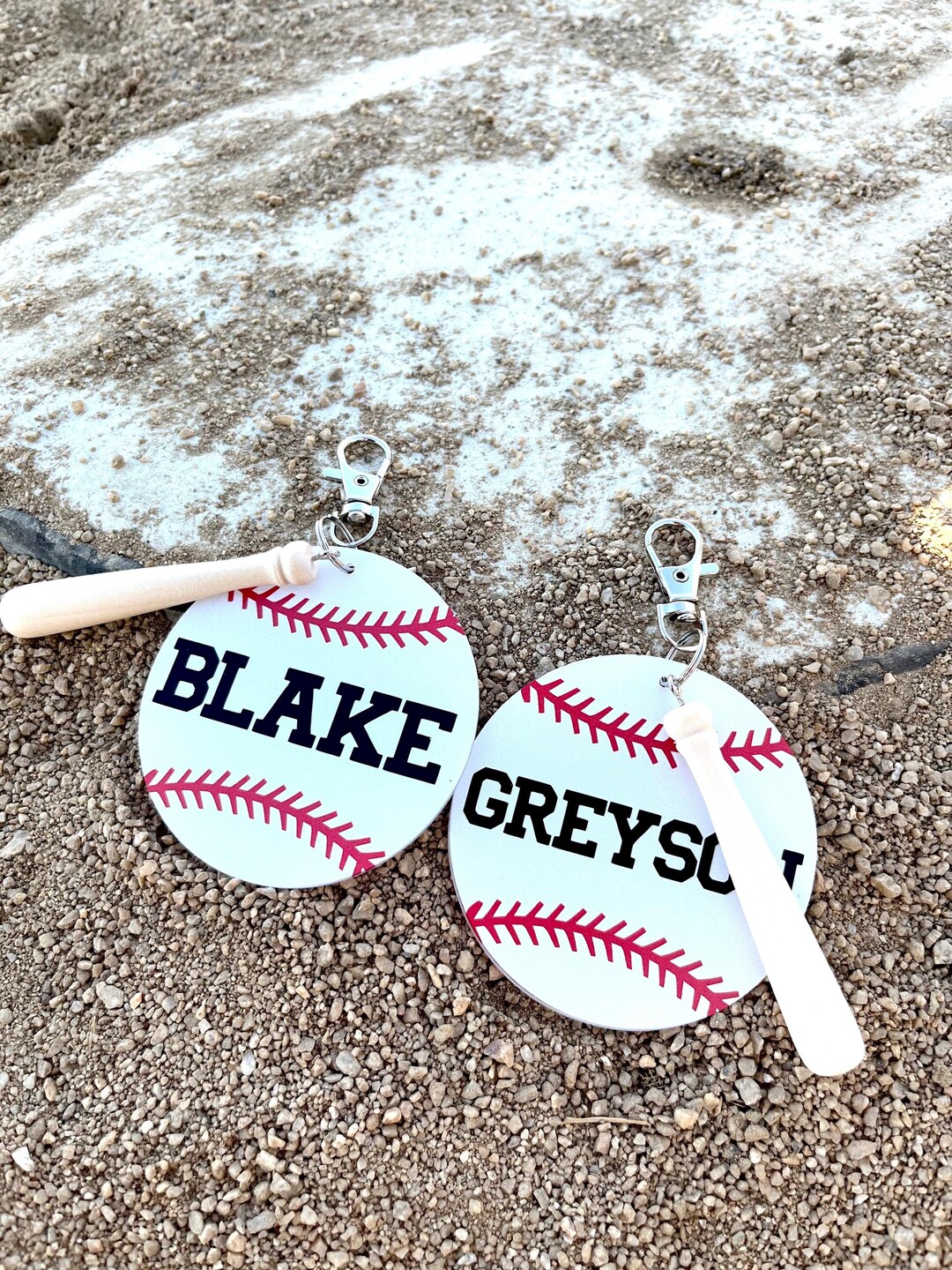 Personalized Acrylic Baseball Bag Tag: Custom Team Player Gift - Etsy