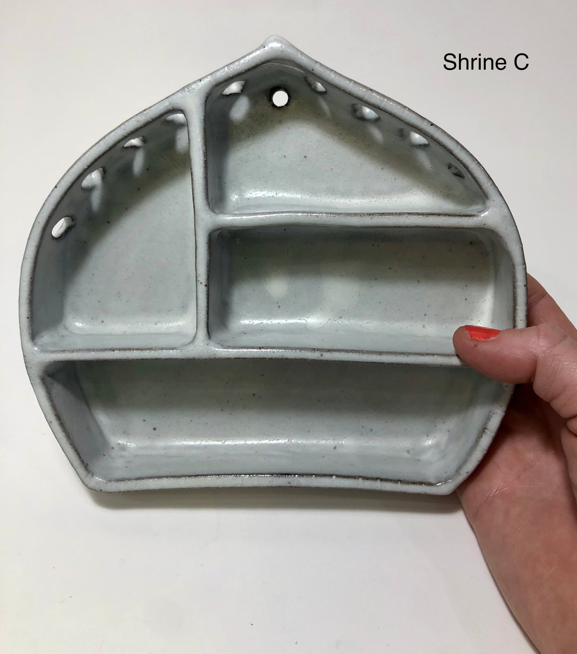 Ceramic Wall Shrine Altar Shelf - Etsy Canada