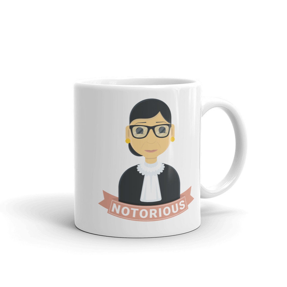 RBG Notorious Mug | Coffee Tea Cup | Vintage Retro Kitchen Mug ...