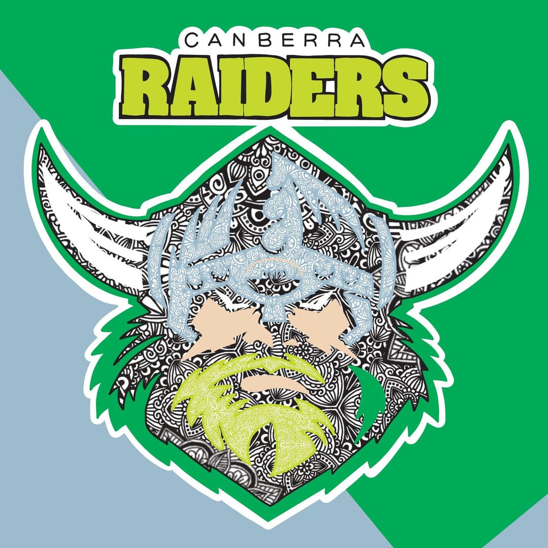 Canberra Raiders Sticker WATERPROOF - Etsy