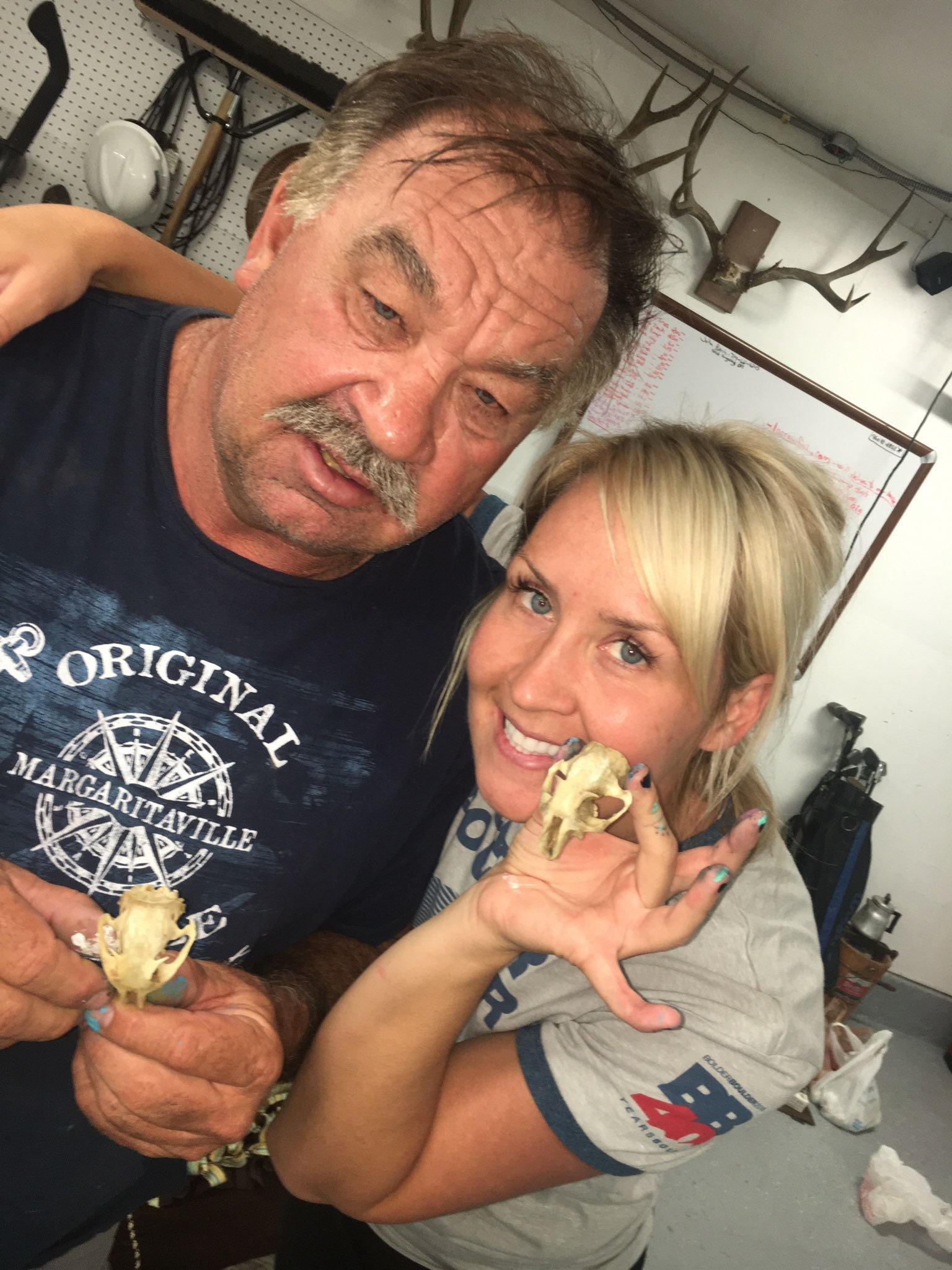 Mystical Hand-painted Prairie Dog Skulls Hanging Unique | Etsy