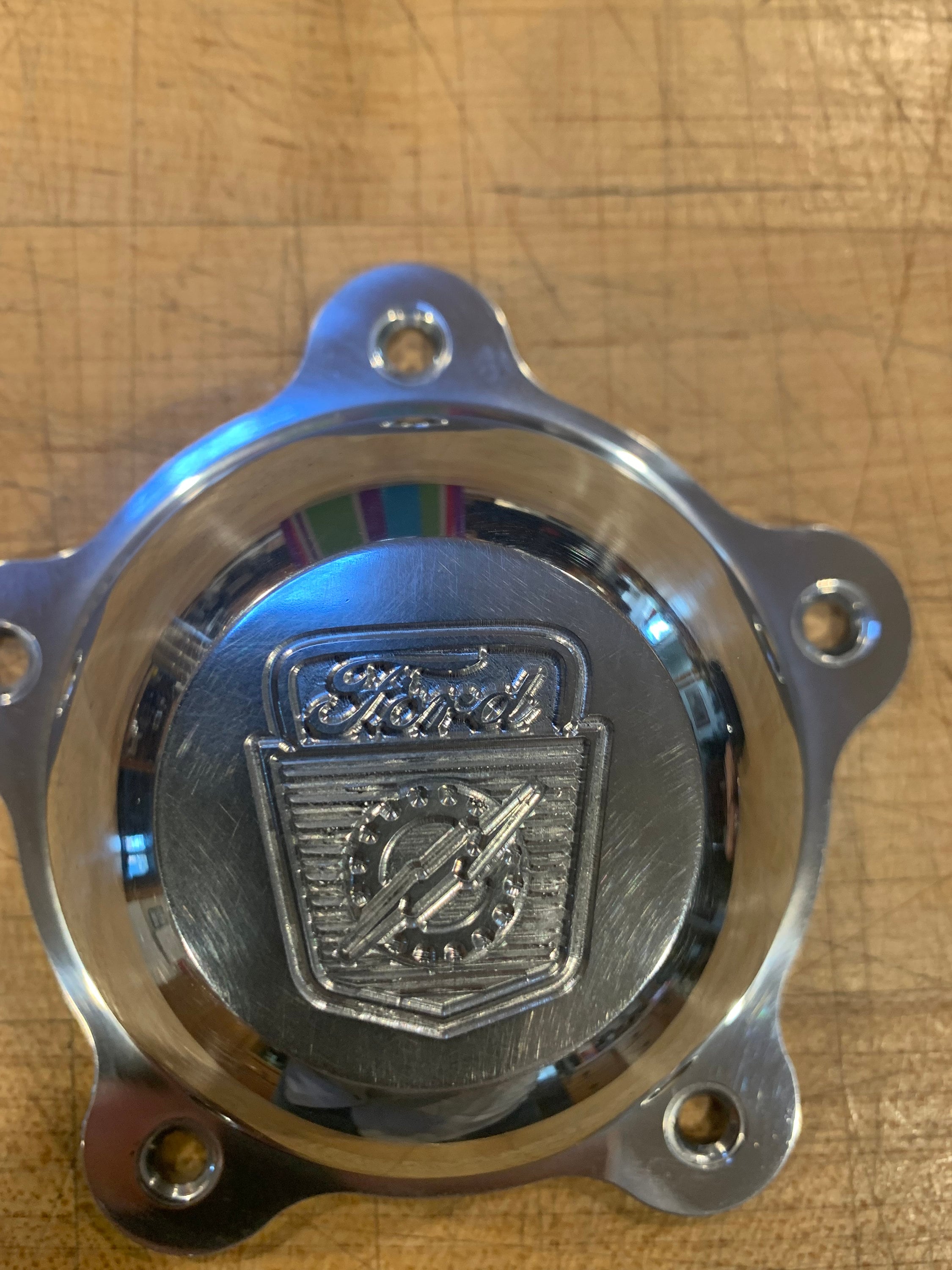 Custom Milled Center Caps for American Racing - Torq Thrust II ...