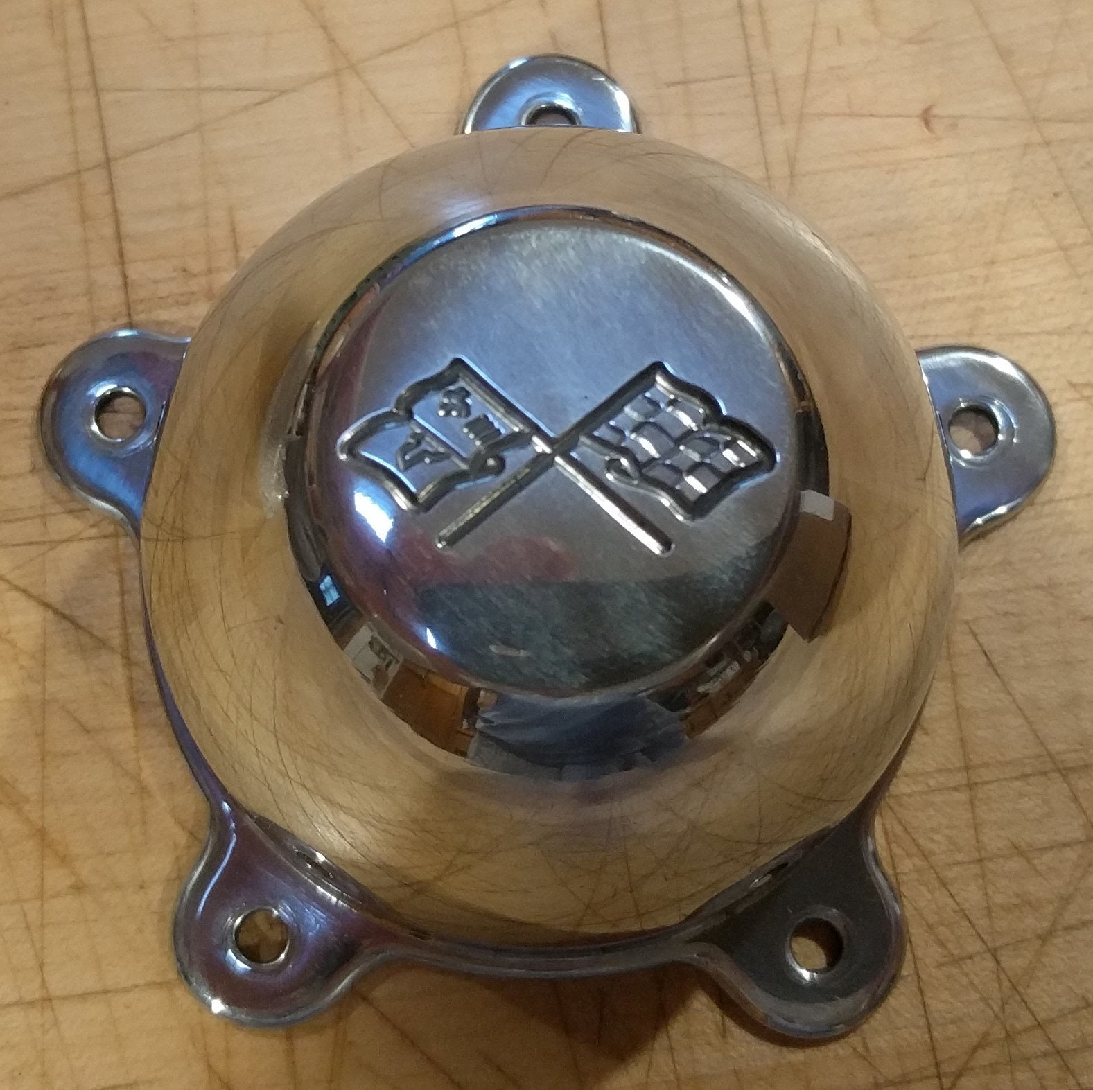 Custom Milled Center Caps for American Racing - Torq Thrust II ...