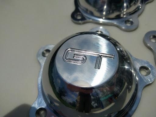 Custom Milled Center Caps for American Racing - Torq Thrust II ...