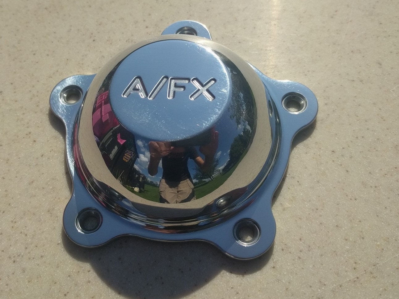 Custom Milled Center Caps for American Racing - Torq Thrust II ...