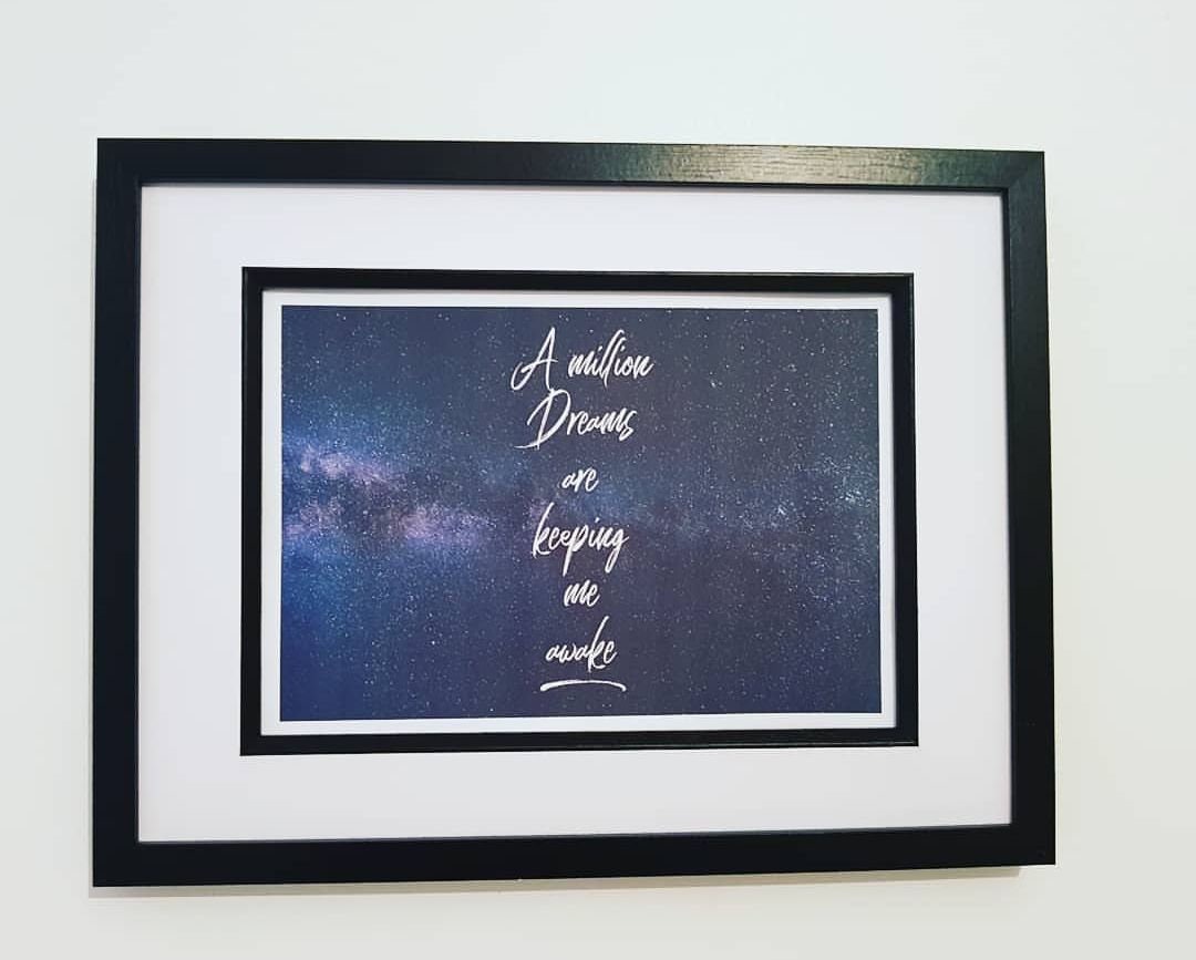 A Million Dreams From the Greatest Showman A4 Print, Custom Prints ...