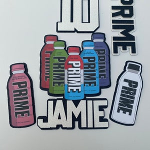 Personalised Prime Themed 3D Cake Topper | Prime Theme Cake Topper ...