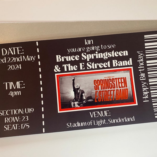 Bruce Springsteen - Etsy UK