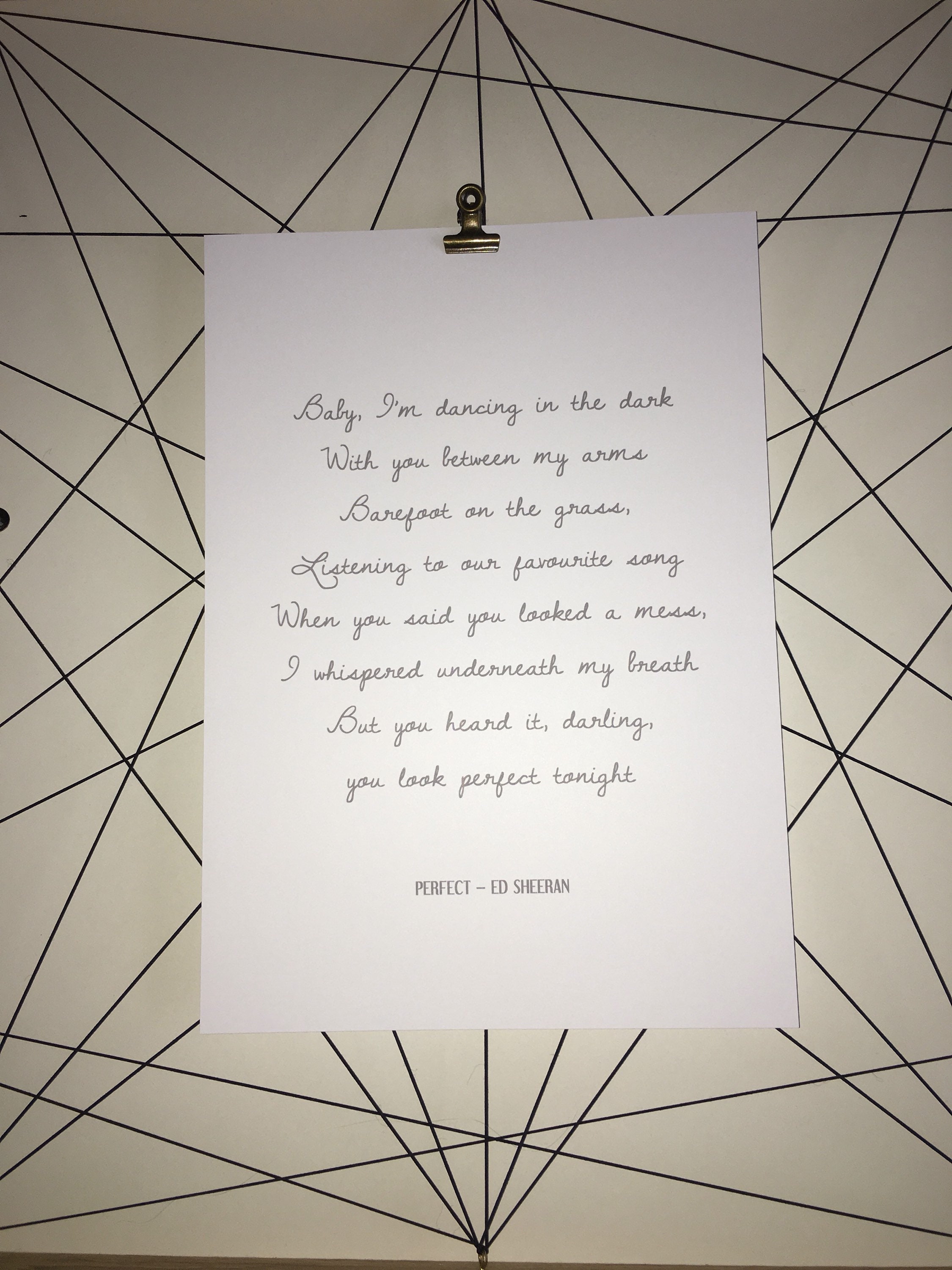 Lyric Drawings Tumblr Ed Sheeran