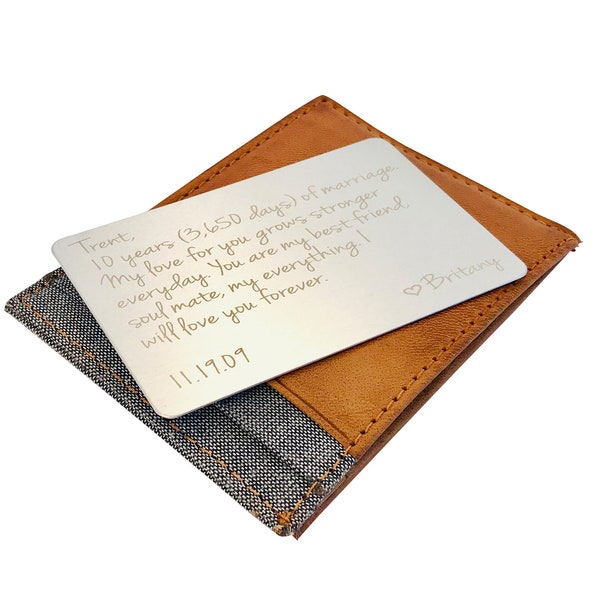 Wallet Insert - Etsy