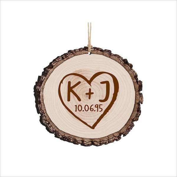 Carved Heart Tree - Etsy