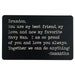 Best Friend Gift Engraved Wallet Card Personalized Message - Etsy
