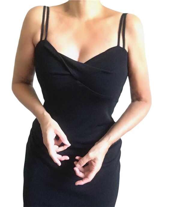 Vintage Little Black Dress | Spaghetti Strap Dress | … - Gem