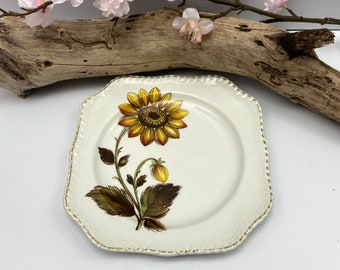 Decorative Sunflower Plate - Etsy