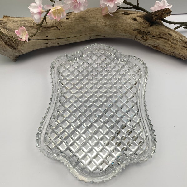 Crystal Platter - Etsy